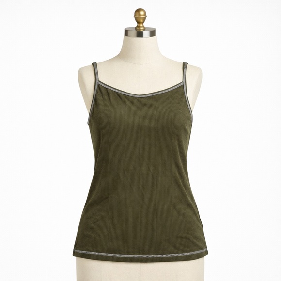 Abercrombie & Fitch | Tops | Vintage Abercrombie Ribbed Cami Tank ...